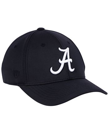 Top of the World Alabama Crimson Tide Phenom Flex Black White Cap - Macy's