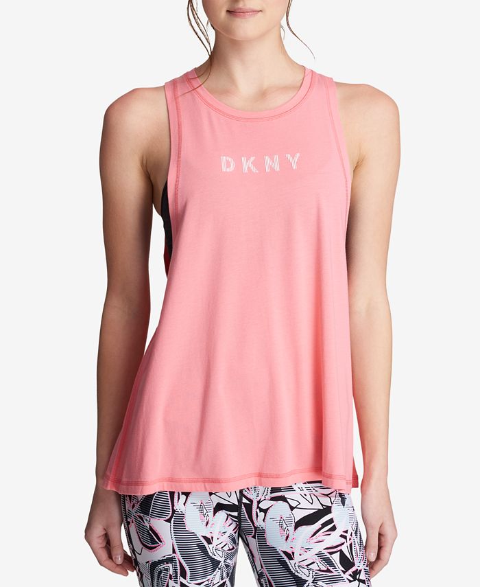 DKNY Sport Logo Tank Top - Macy's