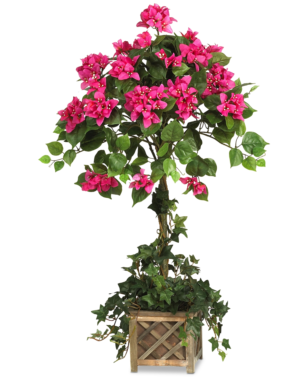 Click here for Nearly Natural Artificial Bougainvillea Topiary wi... prices