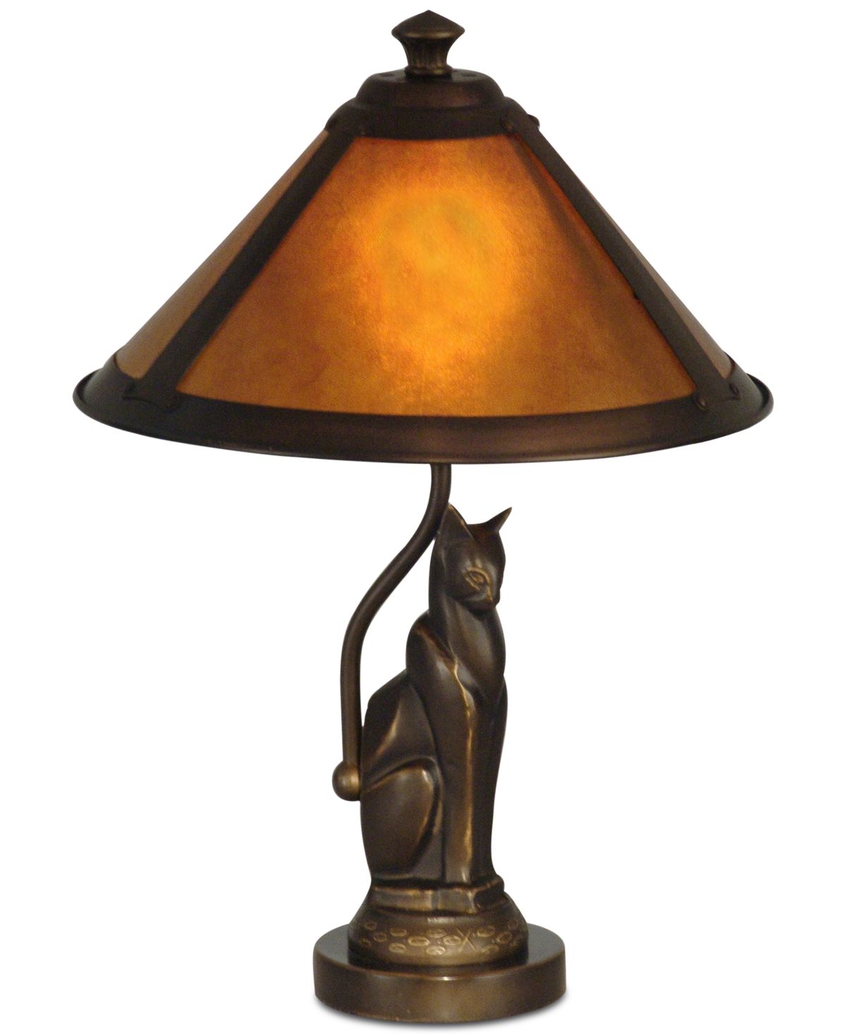 Click here for Dale Tiffany Ginger Mica Lamp - Bronze prices