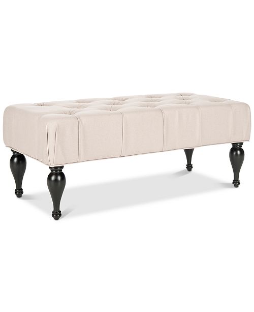 Safavieh Rupert Bench & Reviews - Furniture - Macy's