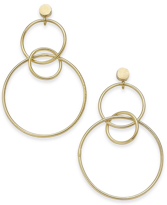 31 Bits Thirty One Bits Harmony Hoop Earrings from The Workshop at Macy's - Macy's