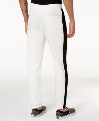 Jaywalker Men's Side Striped Twill Track Pants - Macy's