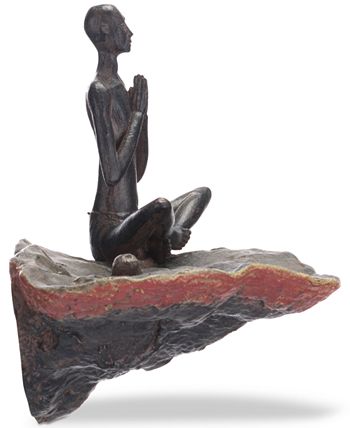 Zuo Thinking Figurine Wall Decor Bronze - Macy's