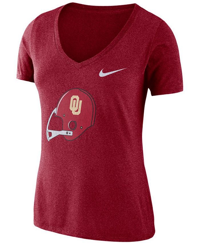 Nike Women's Oklahoma Sooners Tri-Vault T-Shirt - Macy's