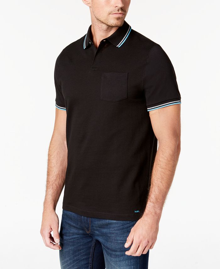 Michael Kors Men's Mesh Polo - Macy's