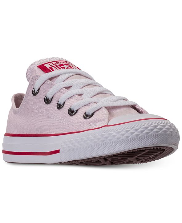 Converse Little Girls' Chuck Taylor All Star Ox Casual Sneakers from ...