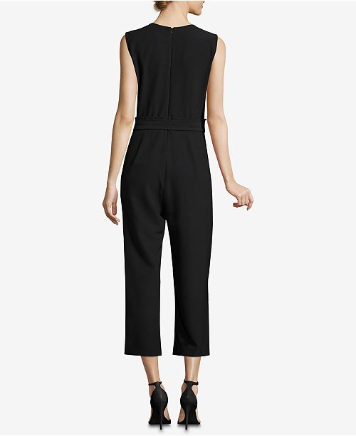 ECI Tie-Front Cropped Jumpsuit & Reviews - Pants & Leggings - Women ...