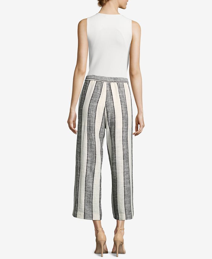 ECI Striped Culotte Pants - Macy's
