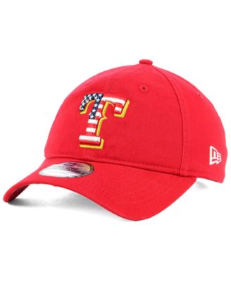 New Era Texas Rangers Stars and Stripes 9TWENTY Strapback Cap - Macy's