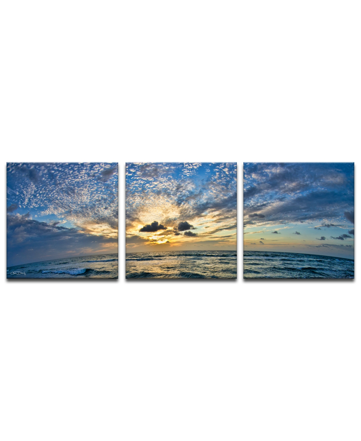 Click here for Ready2HangArt Ocean 3-Pc. Canvas Art Print Set prices