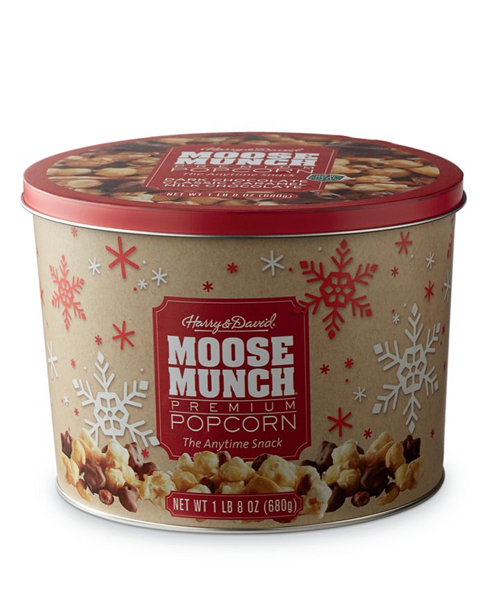 Harry & David Moose Munch Gourmet Popcorn Tin - Macy's