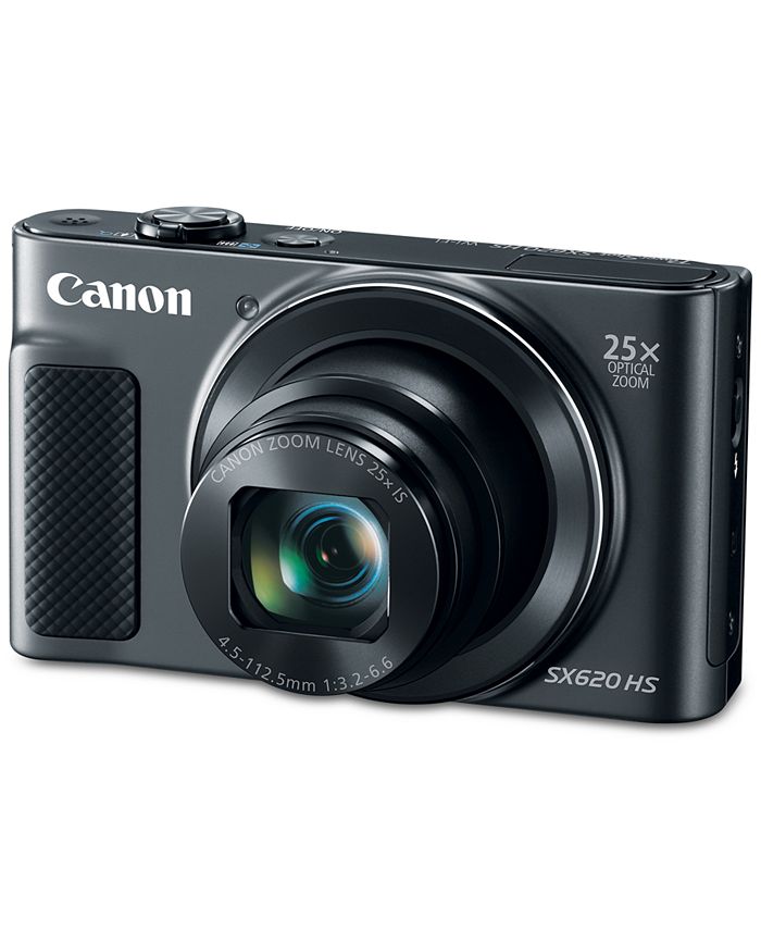 Canon PowerShot SX620 Black HS Kit - Macy's