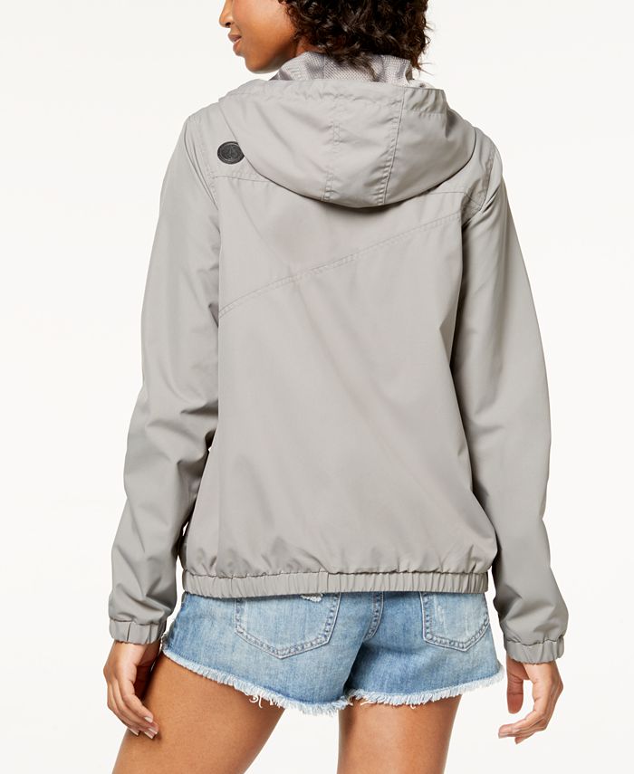 Volcom Juniors' Enemy Stone Hooded Jacket - Macy's