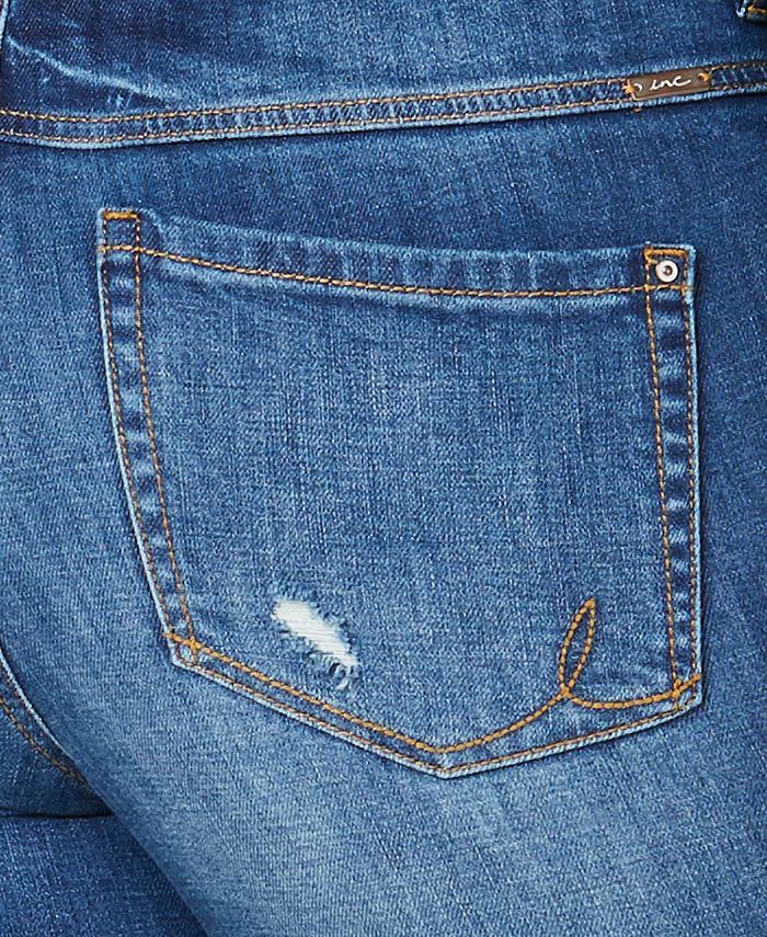 INC International Concepts I.N.C. Plus Size Embellished Distressed ...