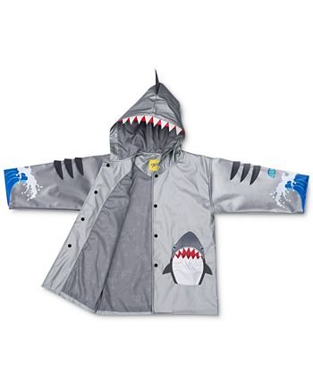 Kidorable Toddler & Little Boys Shark All-Weather Rain Coat - Macy's