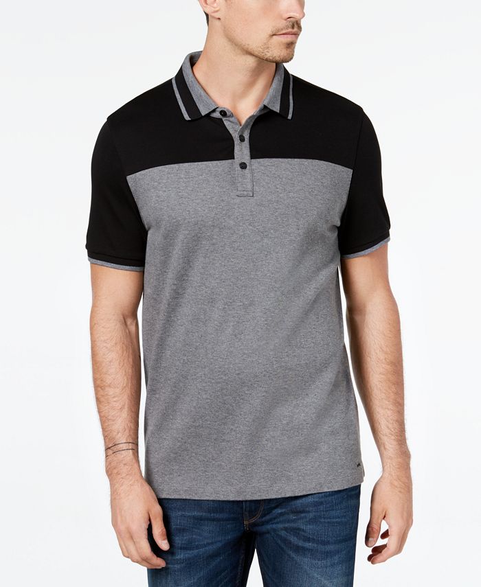 Michael Kors Men's Colorblocked Polo - Macy's