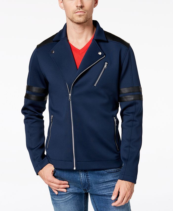 INC International Concepts INC Men's Anatomy Biker Jacket, Created for ...