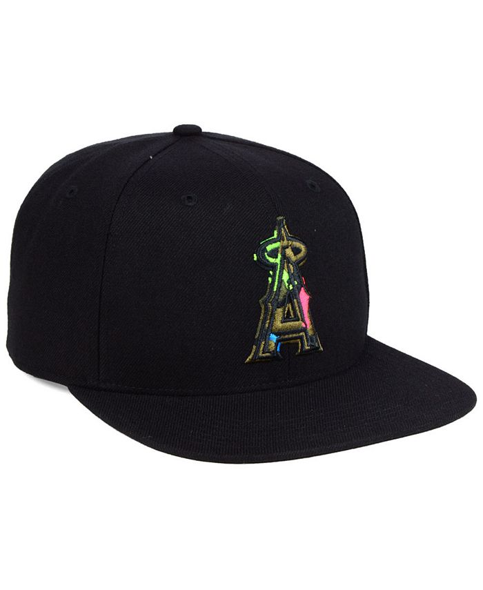 '47 Brand Los Angeles Angels Camfill Neon Snapback Cap - Macy's