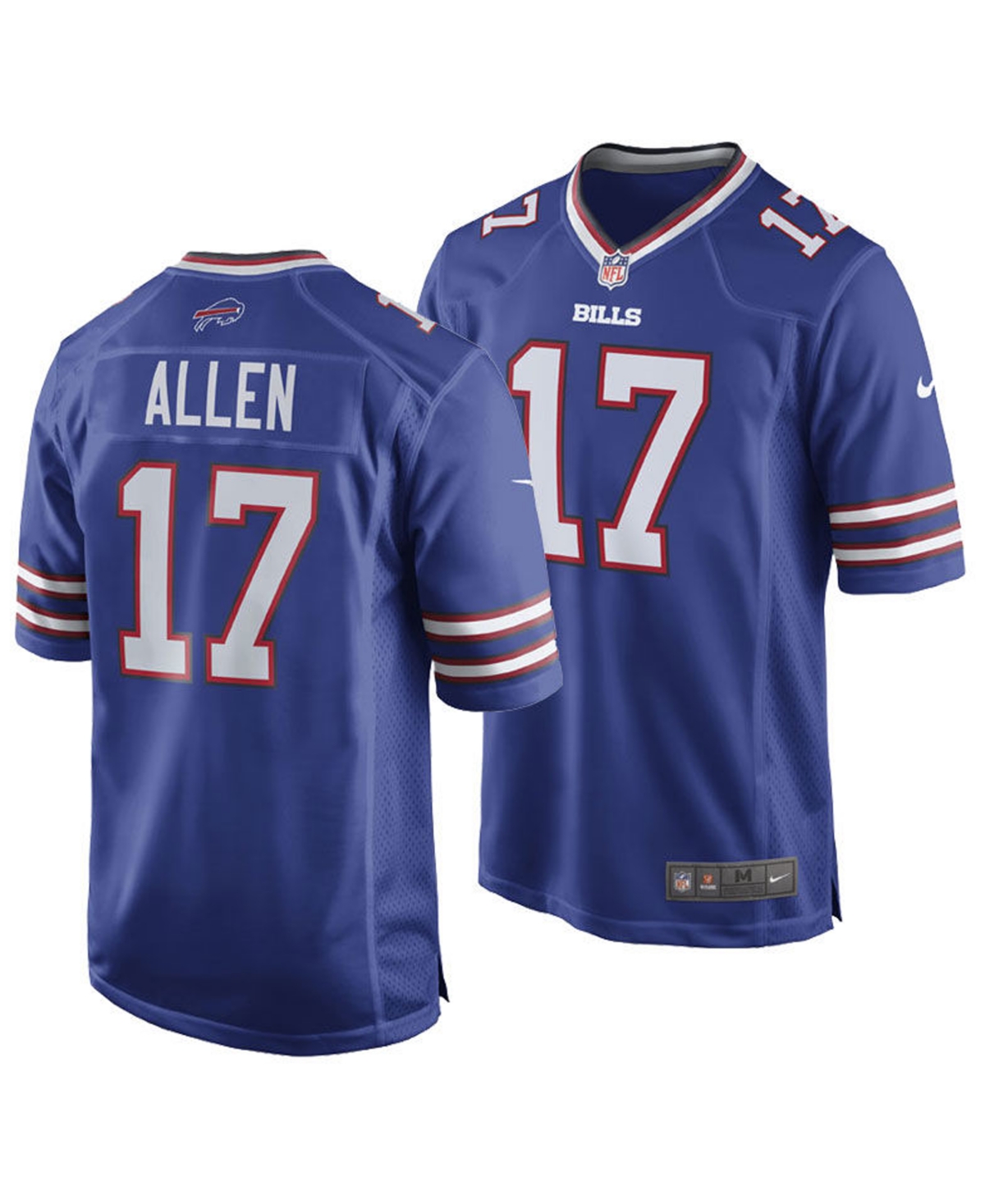 Click here for Nike Mens Josh Allen Buffalo Bills Game Jersey - B... prices