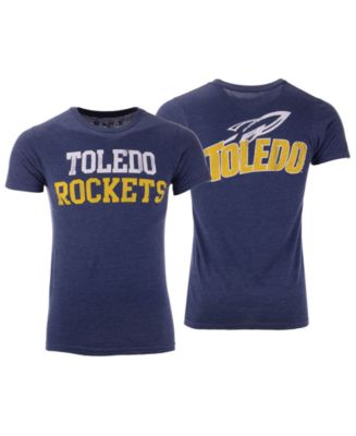 Retro Brand Men's Toledo Rockets Team Stacked Dual Blend T-Shirt - Macy's