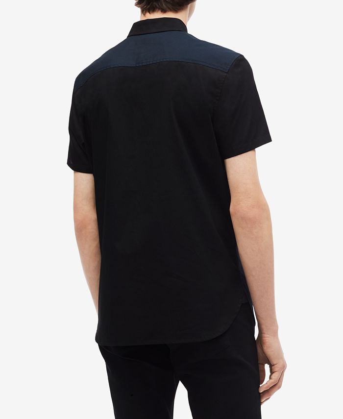 Calvin Klein Men's Colorblocked Shirt - Macy's