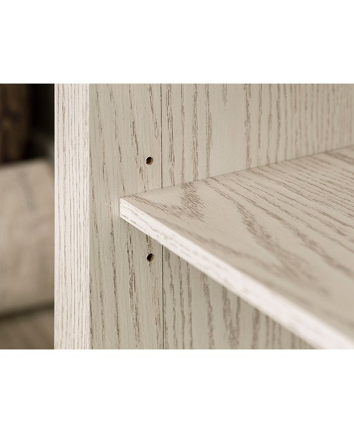 Walker Edison 70" Wood Media TV Stand Storage Console - White Wash - Macy's