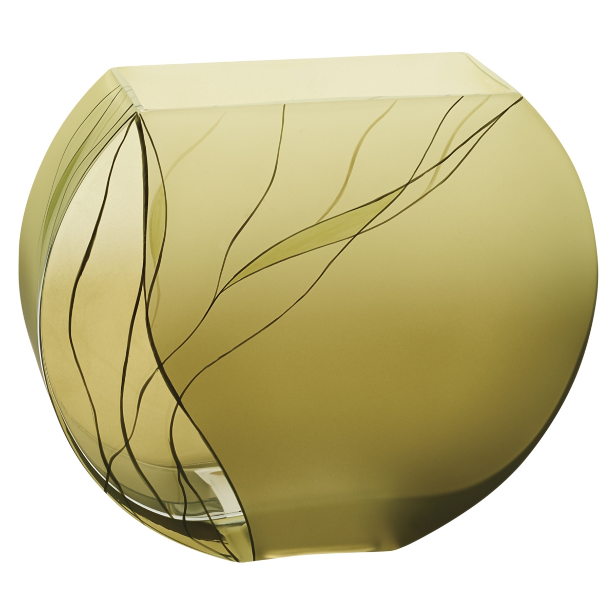 Click here for Evergreen 9 Inch Square Vase - Green prices