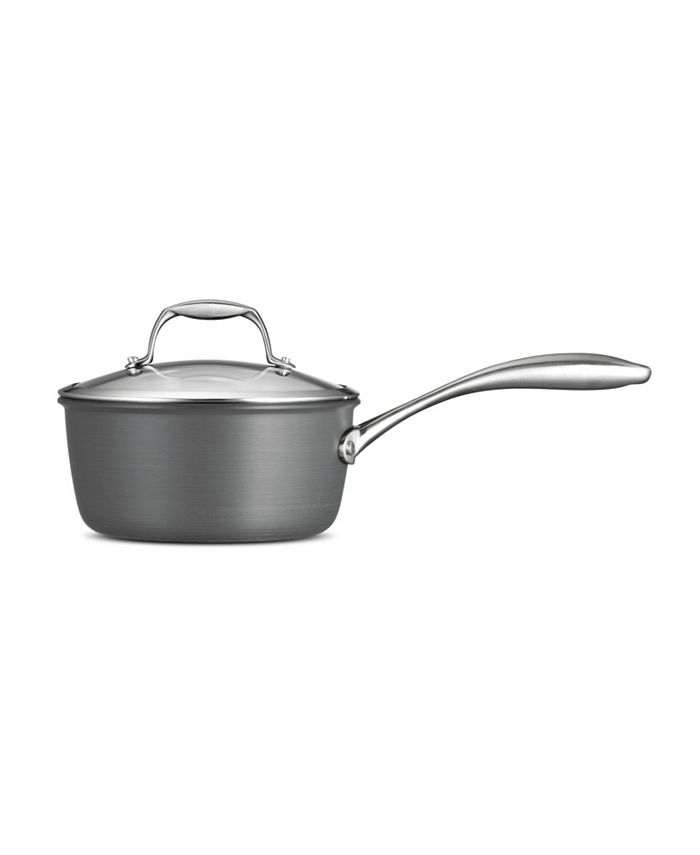 Tramontina Gourmet Hard Anodized 3 Quart Covered Sauce Pan - Macy's Tramontina Gourmet Hard Anodized 3 Quart Covered Sauce Pan - Macy's