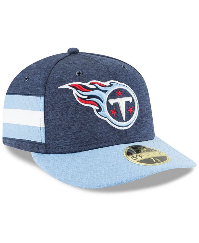 New Era Tennessee Titans On Field Low Profile Sideline Home 59FIFTY ...