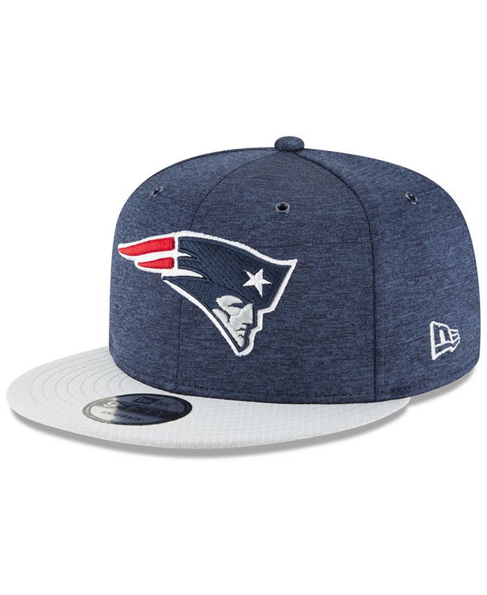 New Era New England Patriots On Field Sideline Home 9FIFTY Snapback Cap ...