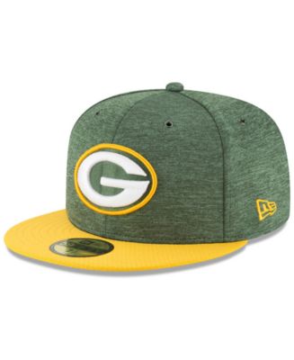 New Era Green Bay Packers On Field Sideline Home 59FIFTY FITTED Cap ...