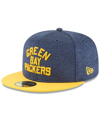 New Era Green Bay Packers On Field Sideline Home 59FIFTY FITTED Cap ...