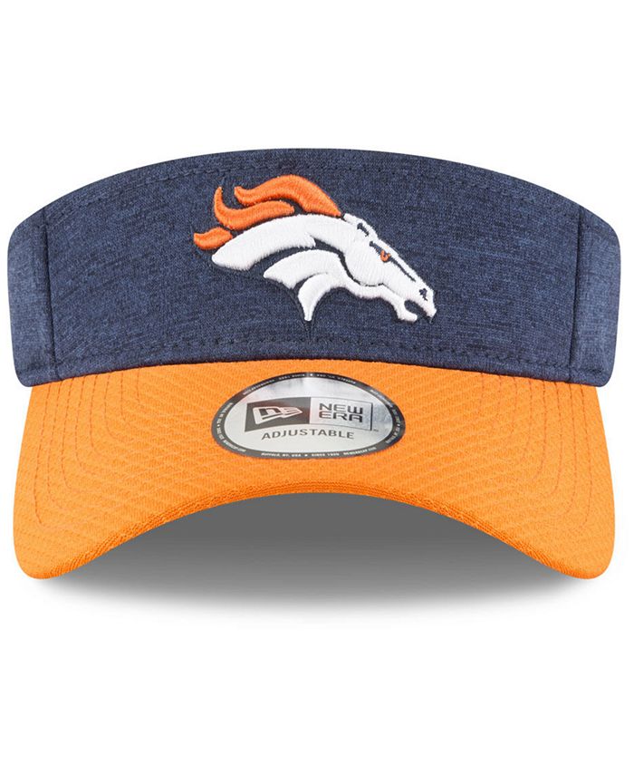 New Era Denver Broncos On Field Sideline Visor - Macy's