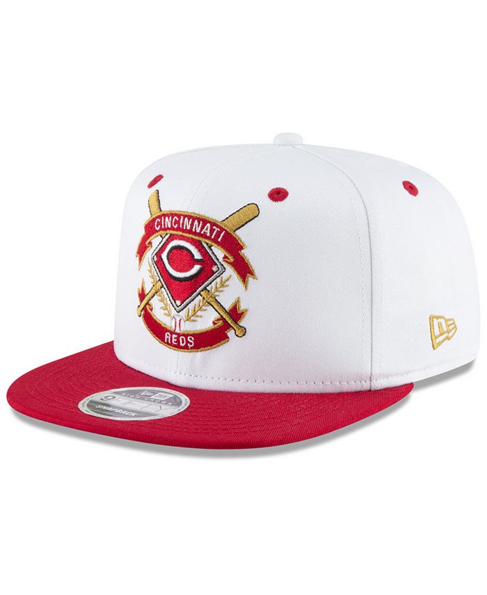 New Era Cincinnati Reds Crest 9FIFTY Snapback Cap - Macy's