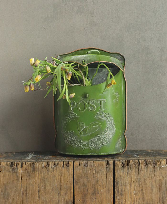 3R Studio Tin Post Box - Macy's
