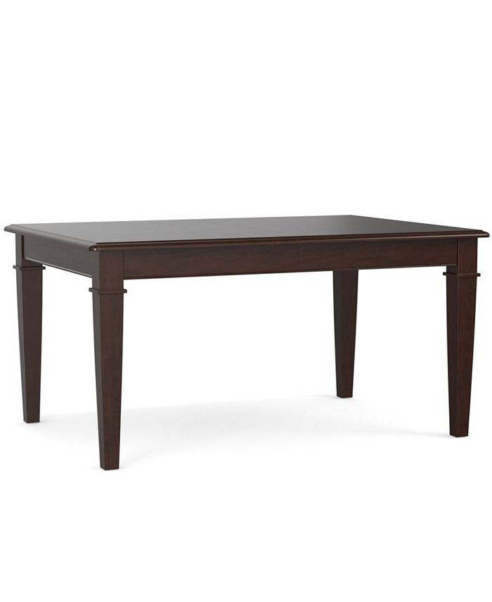Furniture Custom Dining 60" Rectangular Table - Macy's