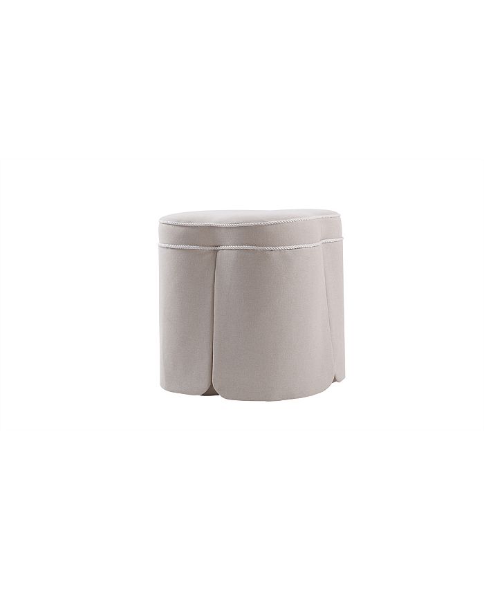 Jennifer Taylor Home Serina Simplistic Ottoman - Macy's