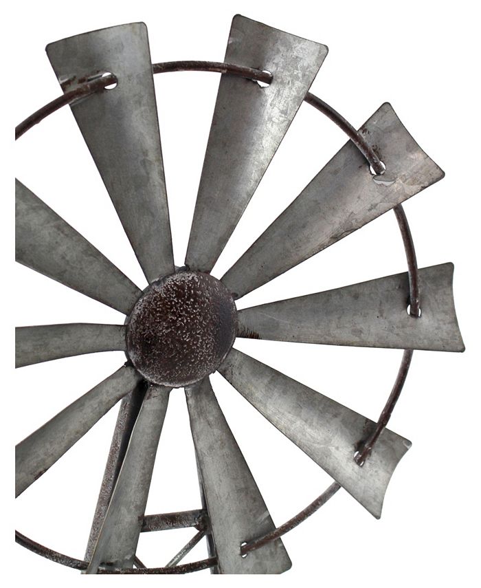 Aspire Home Accents Farmhouse Windmill Table Top Decor (Set of 2) - Macy's