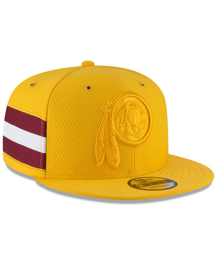New Era Washington Redskins On Field Color Rush 9FIFTY Snapback Cap ...