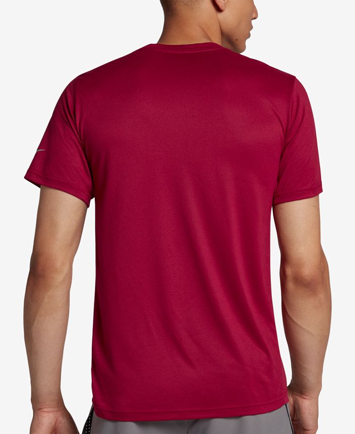 Nike Men's Dry Graphic Running T-Shirt - Macy's