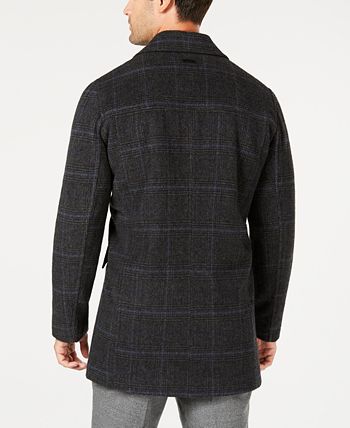Calvin Klein Men's Wool Overcoat - Macy's