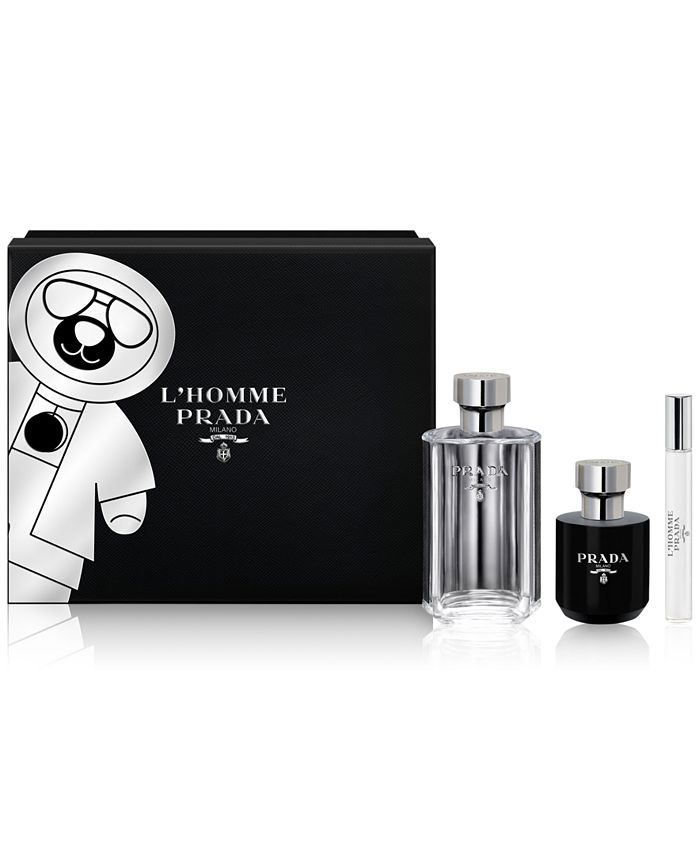 Prada Men's 3-Pc. L'Homme Gift Set, A $140 Value - Macy's