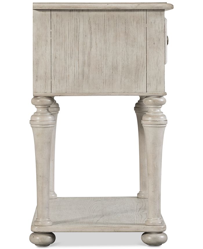 Furniture Closeout! Hadley USB Outlet Nightstand, Created for Macy's ...