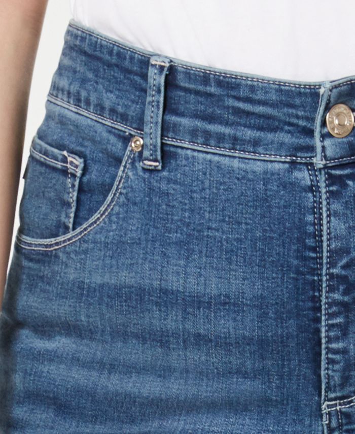 Lee Platinum Plus Size Gwen Slimming Straight-Leg Jeans - Macy's