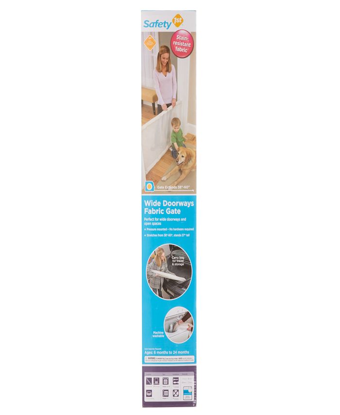 Safety 1st ® Wide Doorways Fabric Gate - Macy's