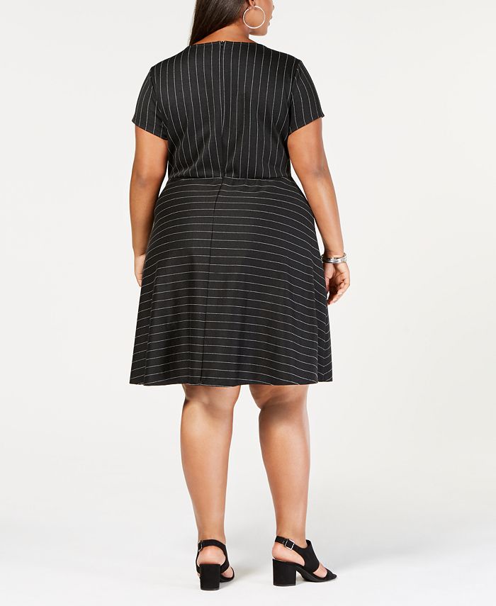 Love Squared Trendy Plus Size Side-Tie A-Line Dress - Macy's
