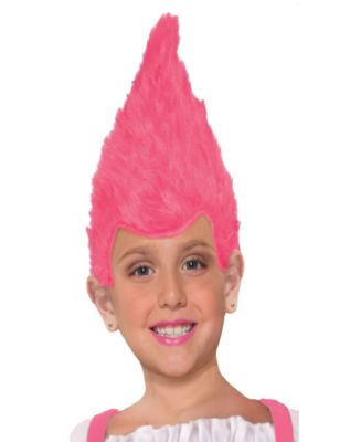 Pink Kids Fuzzy Wig - Macy's