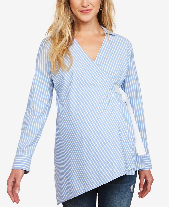 Motherhood Maternity Wrap Top - Macy's