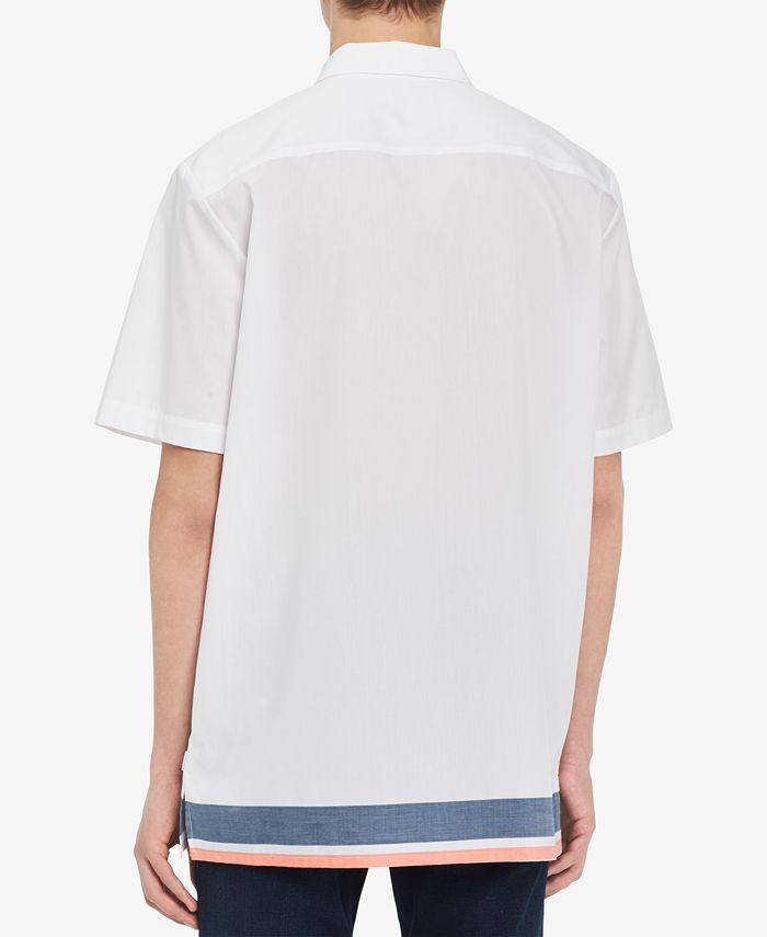 Calvin Klein Men's Colorblocked Shirt - Macy's